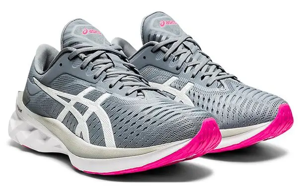 Asics Novablast 'sheet Rock' Performance Footwear - Grey/white