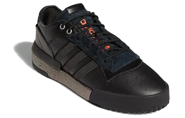 Adidas Rivalry Rm Low "black Purple - Black/purple