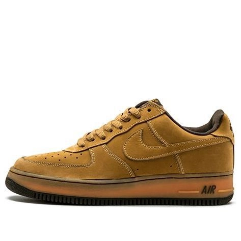 Nike Force 1 Low Top Sneakers - Wheat/wheat/black