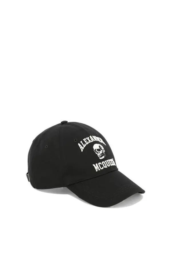 Alexander McQueen Embroidered Logo Baseball Cap