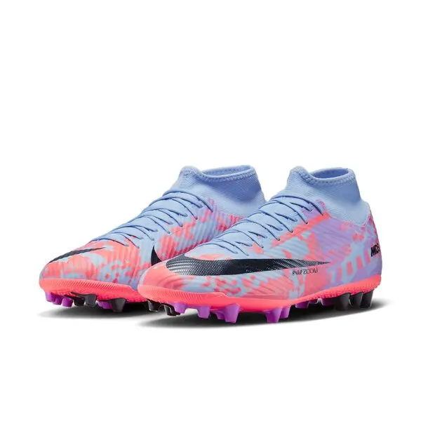 Nike Mercurial Superfly Academy Mds Ag Football Cleats - Blue/pink