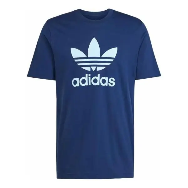 Adidas Adicolor Trefoil T-shirt Asia Sizing 'navy - Navy/blue