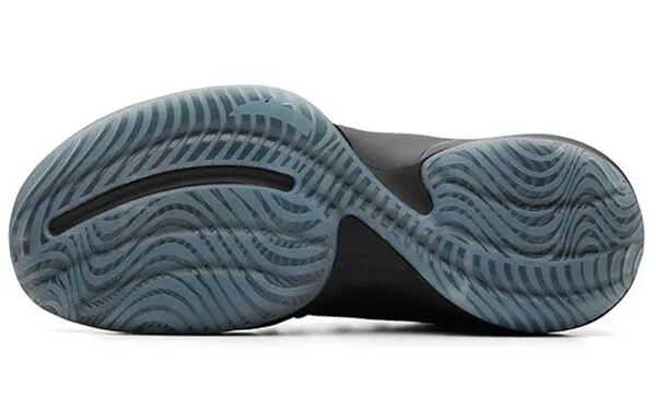ANTA High Top Basketball Sneakers - Black/blue/white