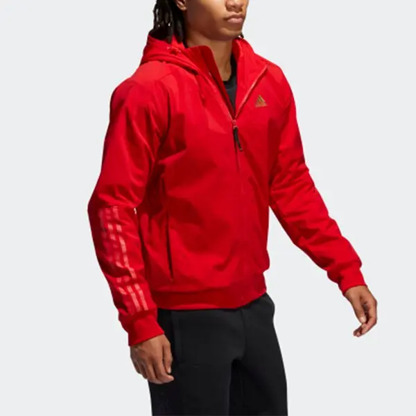 Adidas Cny Tt Casual Sports Hooded Jacket