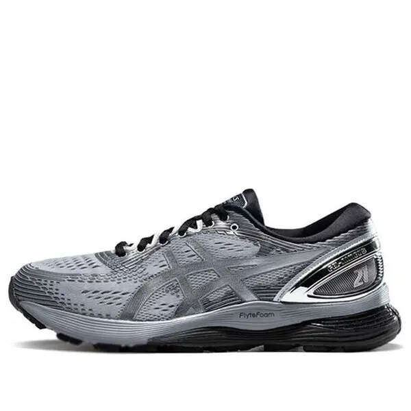 Asics Gel-nimbus 21 Platinum Running Shoes - Grey