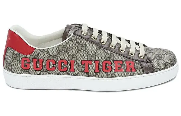 Gucci Ace Tiger Patch Sneakers
