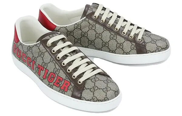 Gucci Ace Tiger Patch Sneakers
