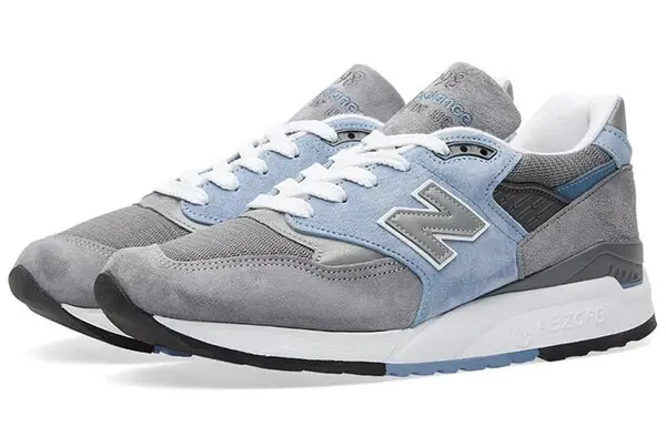 NEW BALANCE 998 "grey Blue" Sneakers - Grey/blue