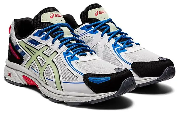 Asics Gel-venture Low Top Sneakers - White/green