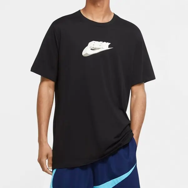 Nike Dri-fit Giannis Swoosh Freak Letter Basketball T-shirt - Black