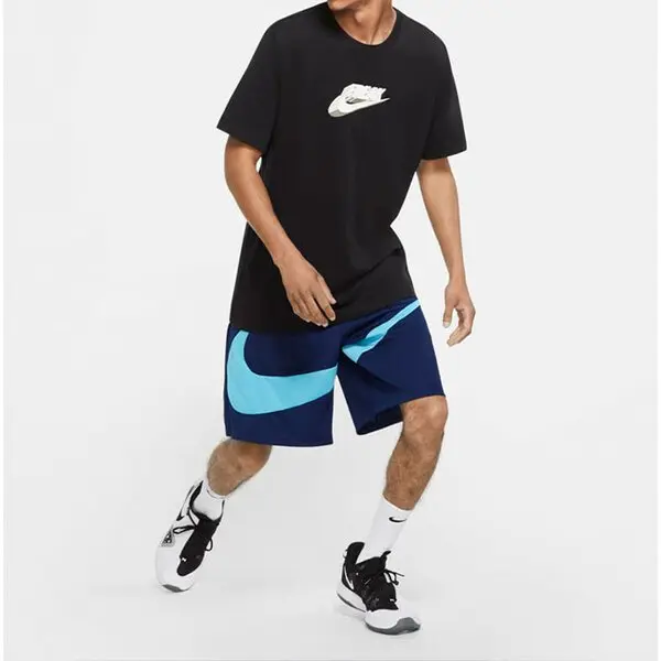 Nike Dri-fit Giannis Swoosh Freak Letter Basketball T-shirt - Black