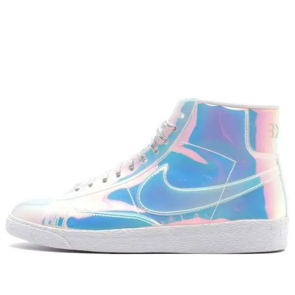 Nike Blazer Mid Prm Qs Iridescent High Top Sneakers - Multi-color