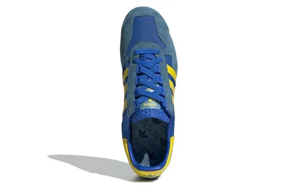 Adidas Originals Sl 80 Low Top Sneakers - Blue/yellow