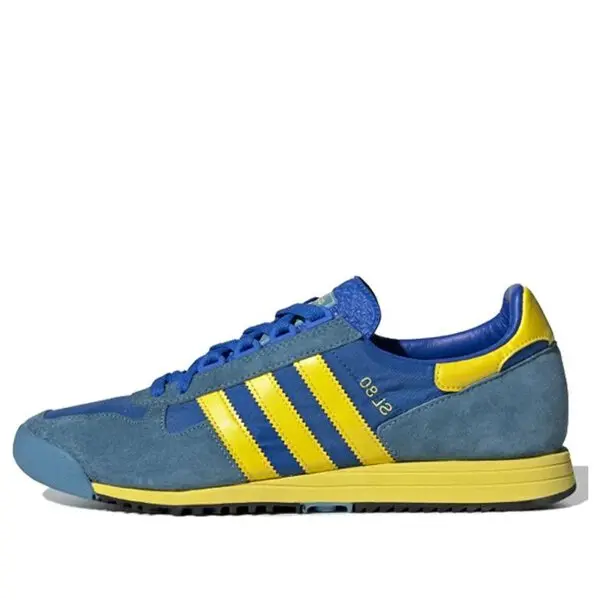 Adidas Originals Sl 80 Low Top Sneakers - Blue/yellow