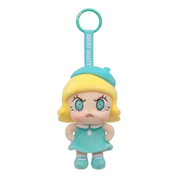 POP MART Angry Molly Plush Pendant - Multi-color