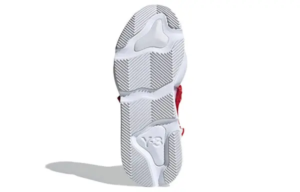 Adidas Y-3 Kaiwa Knit Sneakers - White/red