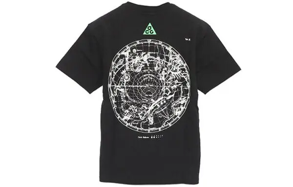 Nike Stargaze Athleisure Casual Sports Round Neck Short Sleeve - Black