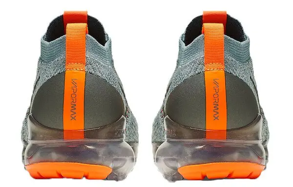 Nike Vapormax Flyknit 3 Sneakers - Gray/orange