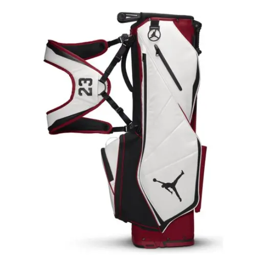 JORDAN Fadeaway 6-way Golf Bag - Varsity Red/white/black
