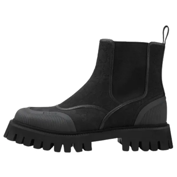 Gucci Gg Ankle Boot - Black