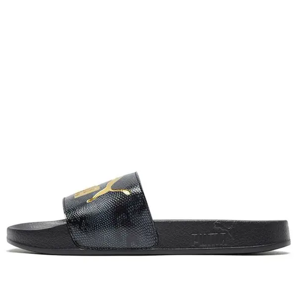 PUMA Leadcat Snake Lux Slide Sandal - Black
