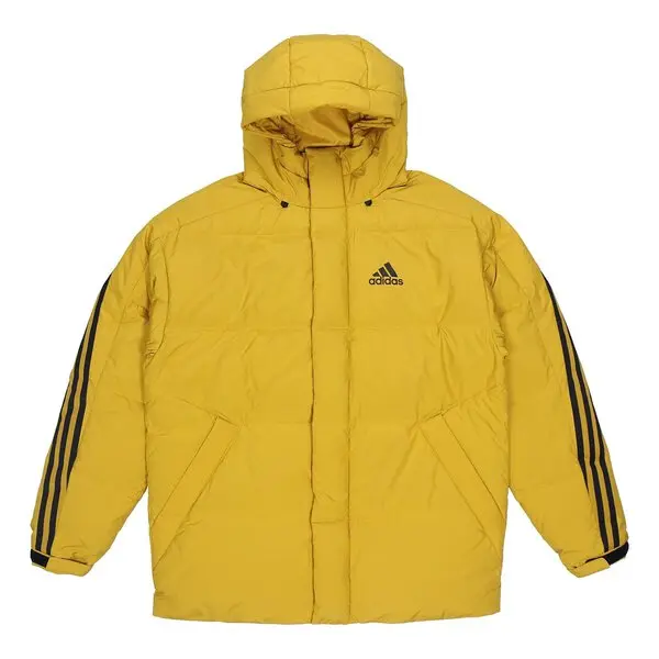 Adidas 3-stripes Hooded Down Jacket - Default Color