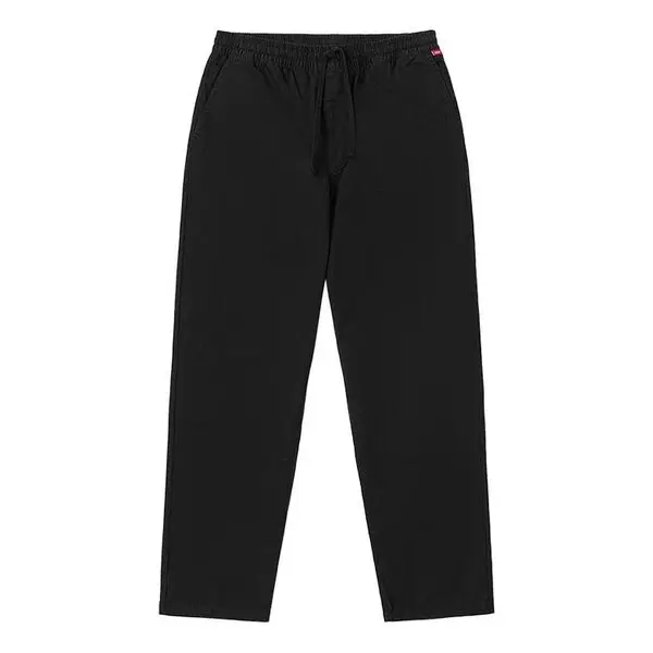 VANS Range Baggy Tapered Elastic Waist Trousers - Black