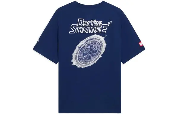 LI-NING X Marvel Way Of Wade Graphic T-shirt 'navy