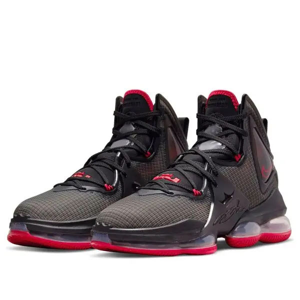 Nike Lebron 19 "bred" Athletic Sneakers - Black/red