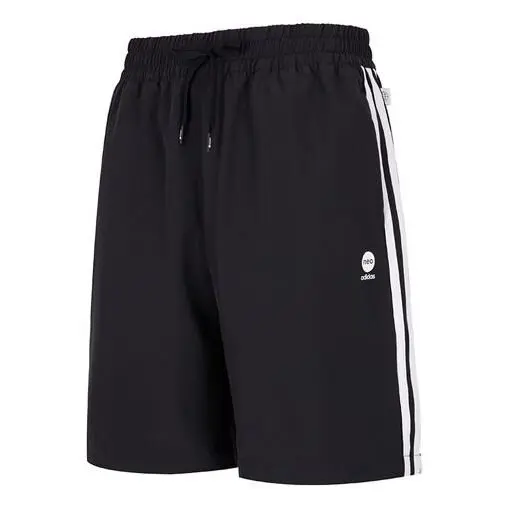 Adidas Neo Solid Color Logo Athleisure Sports Shorts - Multi-color