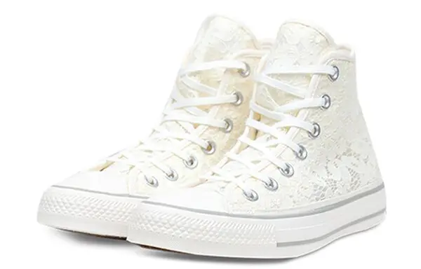 CONVERSE Chuck Taylor All Star High Top Floral Lace Sneakers