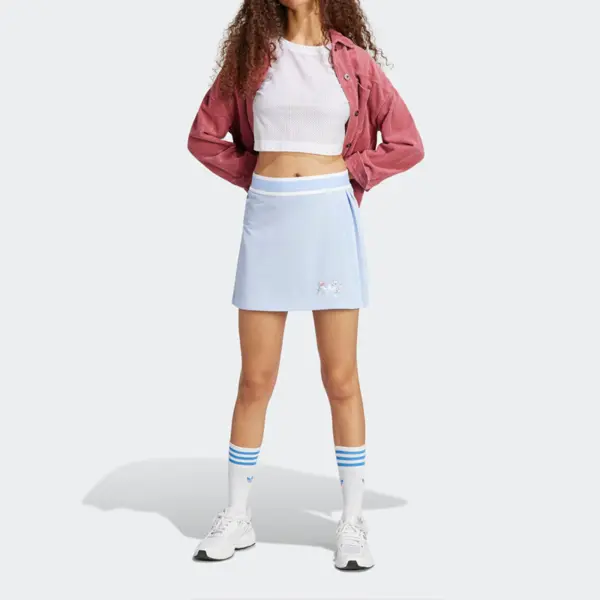 Adidas Originals Pleated Floral Skirt