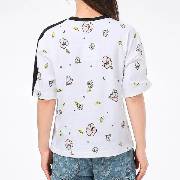 PUMA Casual Round Neck Short Sleeve T-shirt