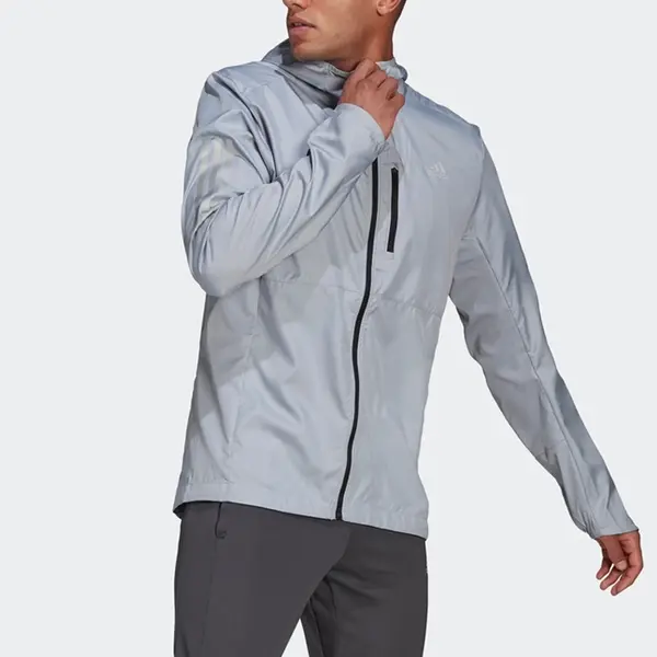 Adidas Zipper Hooded Track Jacket