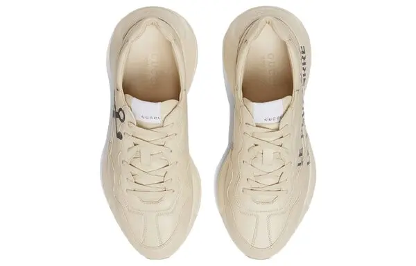 Gucci Rhyton Series Printed Sneakers - White