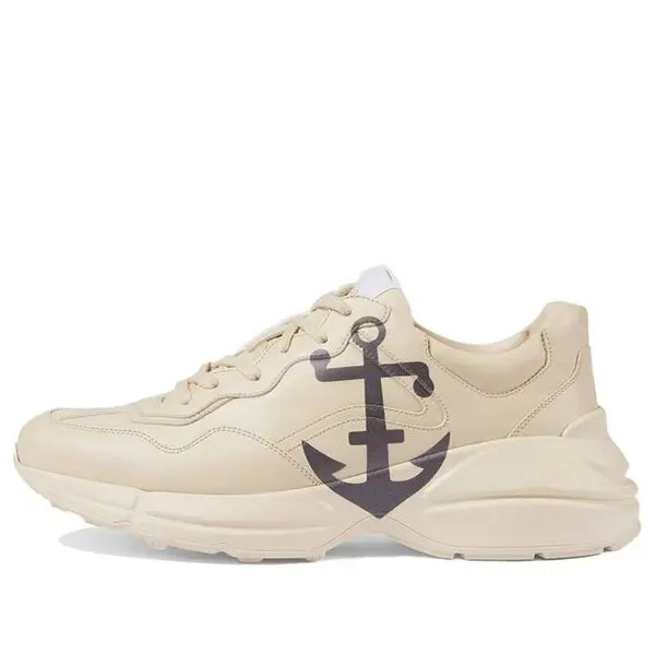 Gucci Rhyton Series Printed Sneakers - White