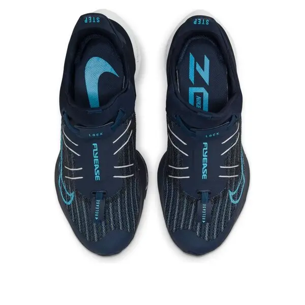 Nike Zoom Tempo Next% Flyease Athletic Sneakers - Black/blue