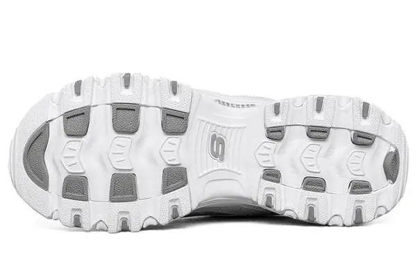 Sketchers D'lites 1.0 Low Top Sneakers - White