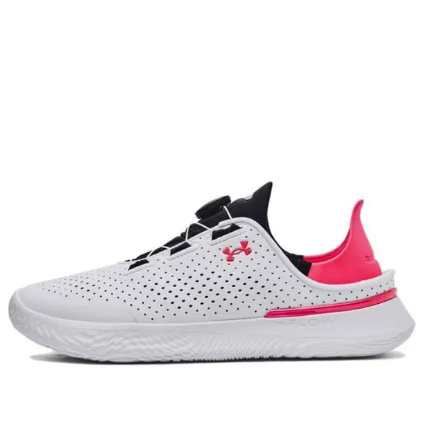 Under Armour Ua Slipspeed Training Sneakers - Cloud White/core Black/pink