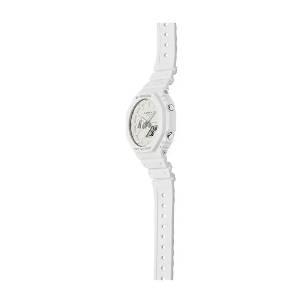 Casio G-shock Octagonal Biopolymer Resin Strap Watch - White