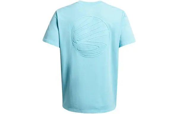 Under Armour Curry Emboss Hw T-shirt - Mint Blue