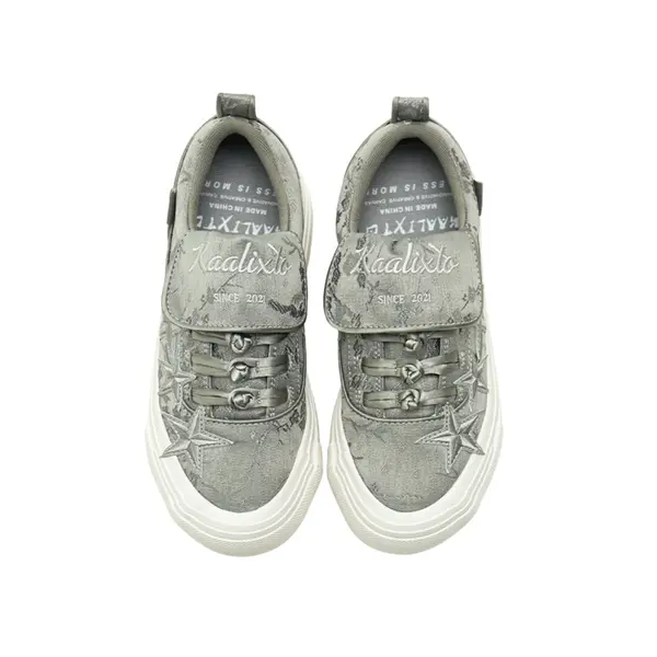 KAALIXTO Skateboarding Canvas Low Top Sneakers