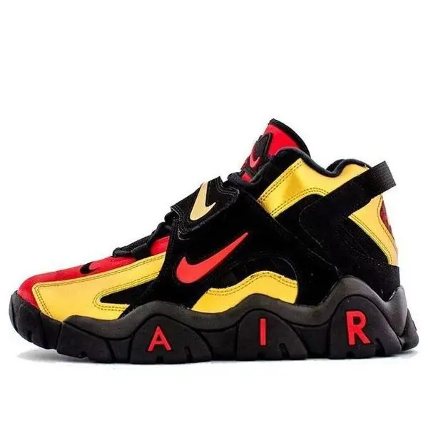 Nike Barrage Mid 'metallic Gold - Black/yellow