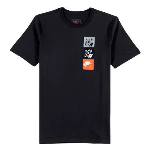 JORDAN 4legacy Woven Labels T-shirt - Black