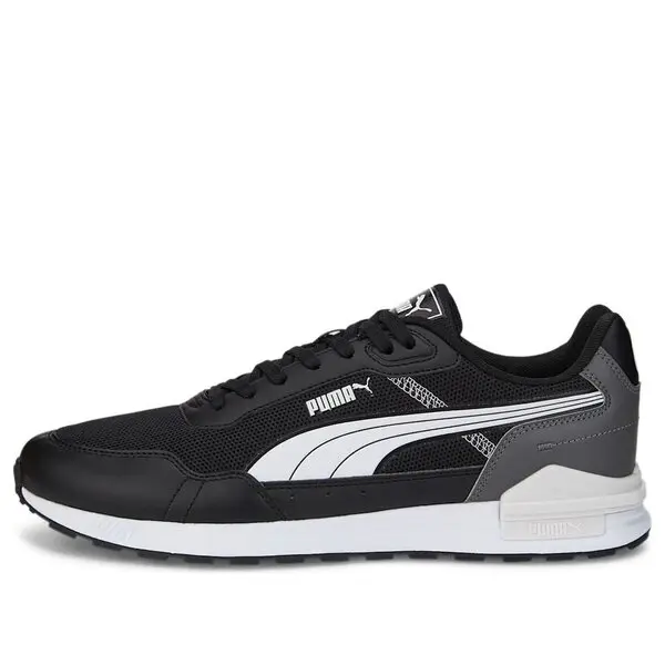 PUMA Graviton Mega Lace Up Sneakers - Black/white