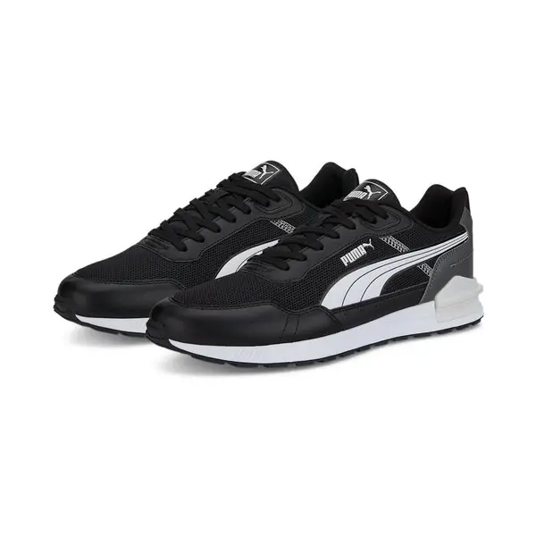 PUMA Graviton Mega Lace Up Sneakers - Black/white