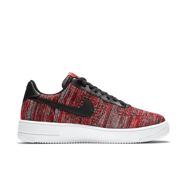 Nike Force 1 Flyknit 2.0 Sneakers - Black/red