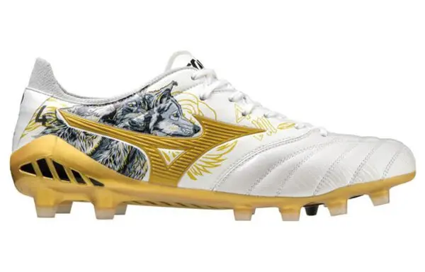 Mizuno Morelia Neo Iii Sr4 Japan Boots - White/gold