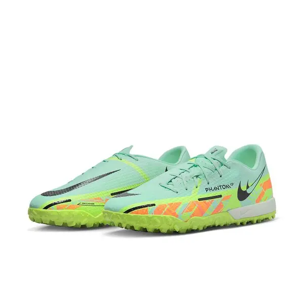 Nike Phantom Gt2 Academy Tf Sneakers - Green/orange