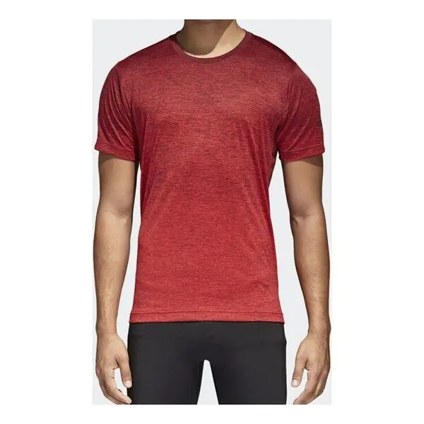 Adidas Freelift Gradi Training Sports Short Sleeve - Red